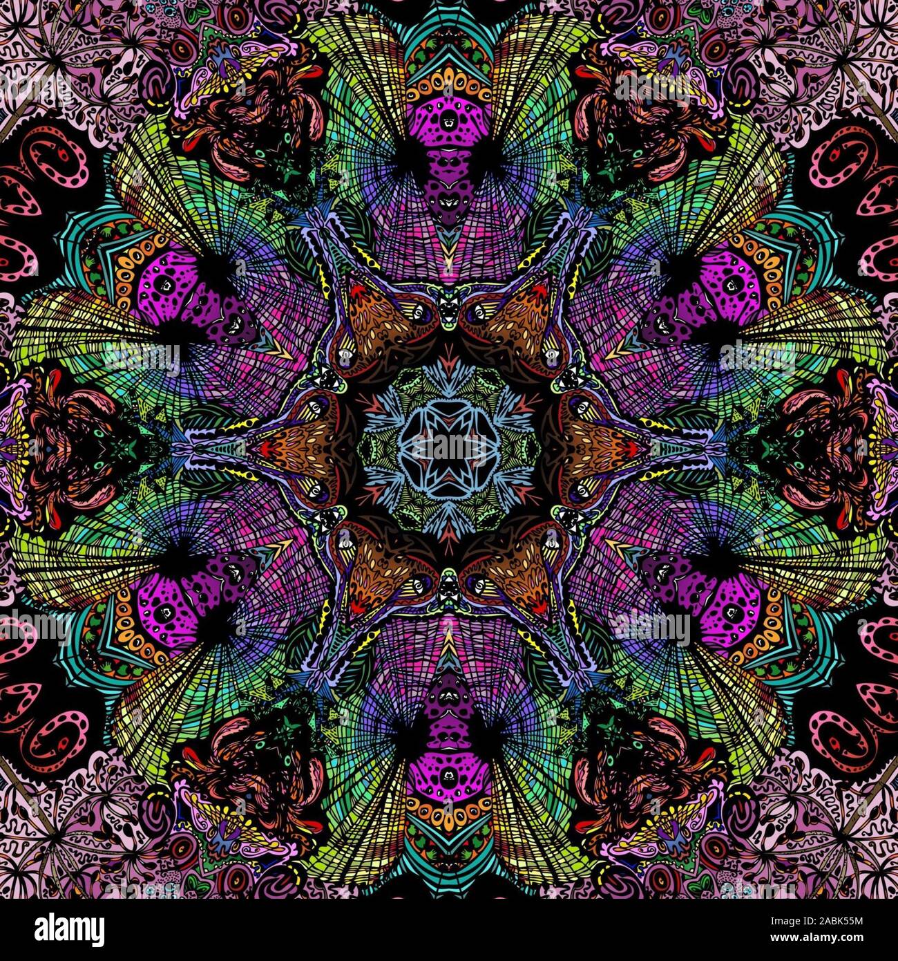 BLACK BACKGROUND ABSTRACT PATTERNS Stock Photo - Alamy