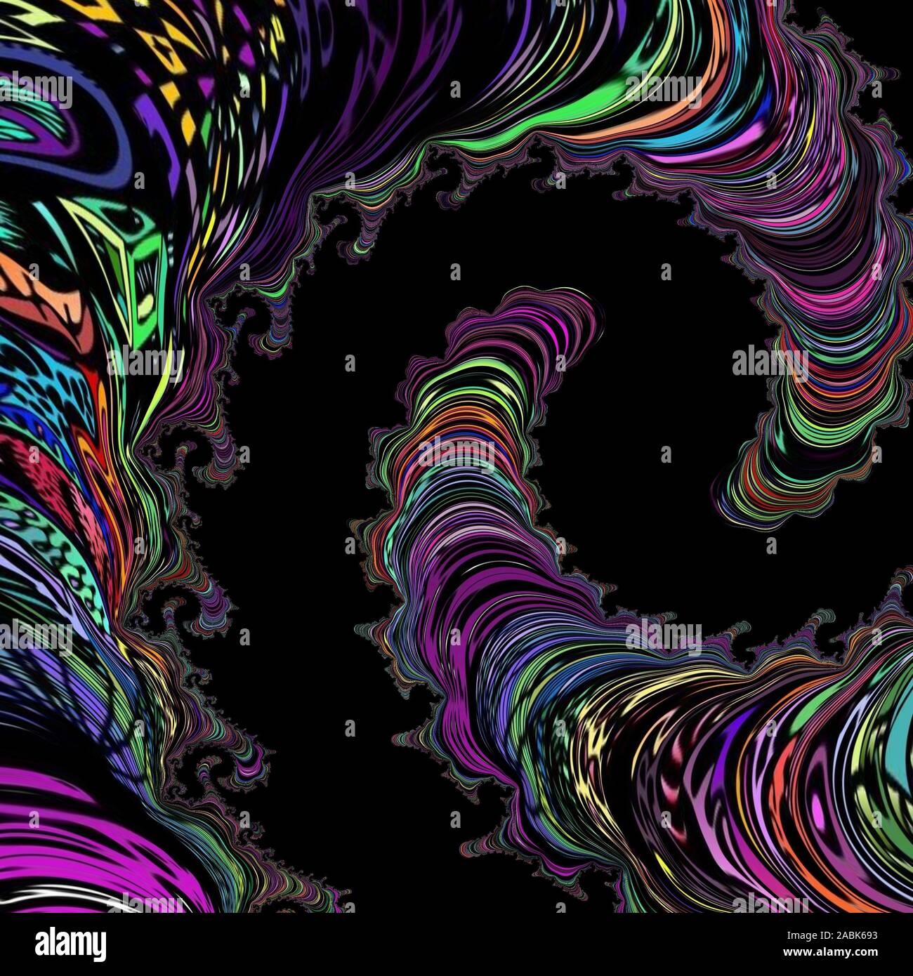 BLACK BACKGROUND ABSTRACT PATTERNS Stock Photo - Alamy