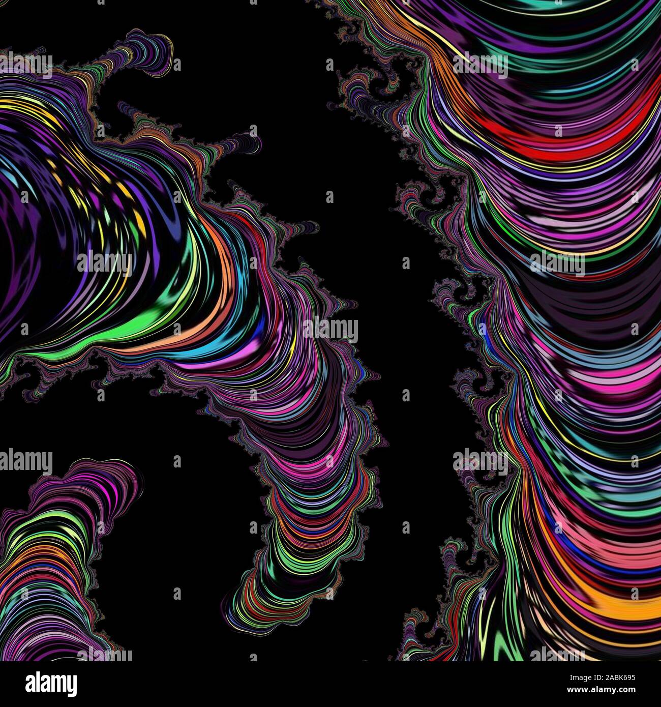 BLACK BACKGROUND ABSTRACT PATTERNS Stock Photo - Alamy