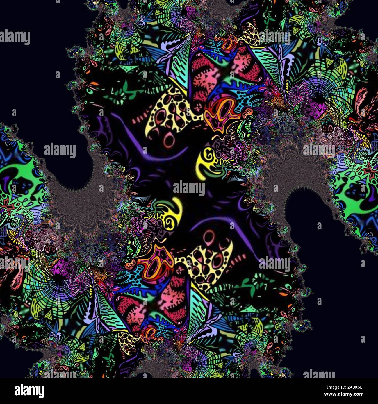 BLACK BACKGROUND ABSTRACT PATTERNS Stock Photo - Alamy