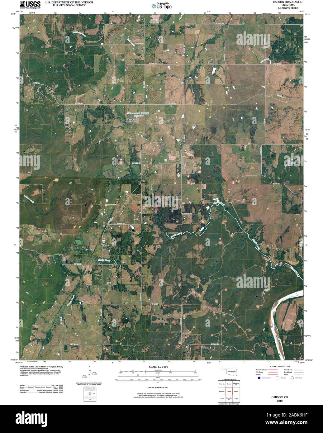 Map of carson Cut Out Stock Images & Pictures - Alamy