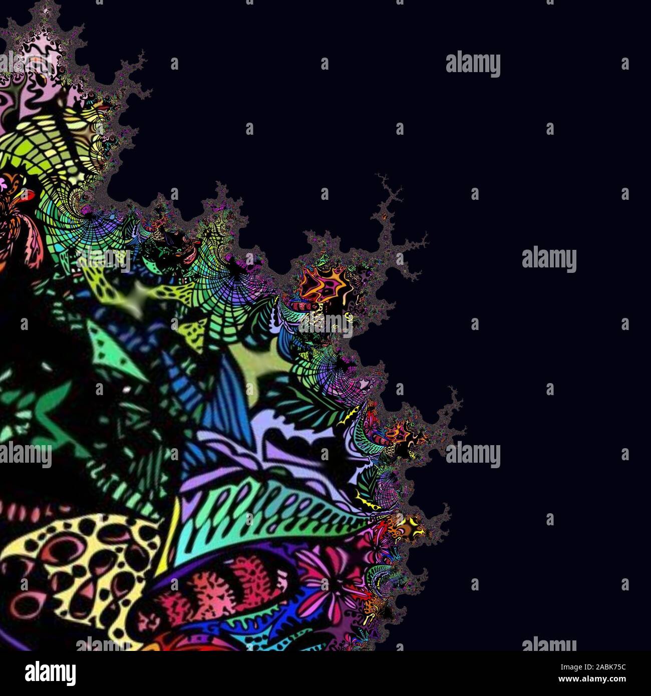 BLACK BACKGROUND ABSTRACT PATTERNS Stock Photo - Alamy