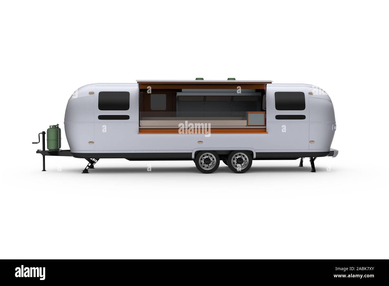 Street food coffee van Cut Out Stock Images & Pictures - Alamy