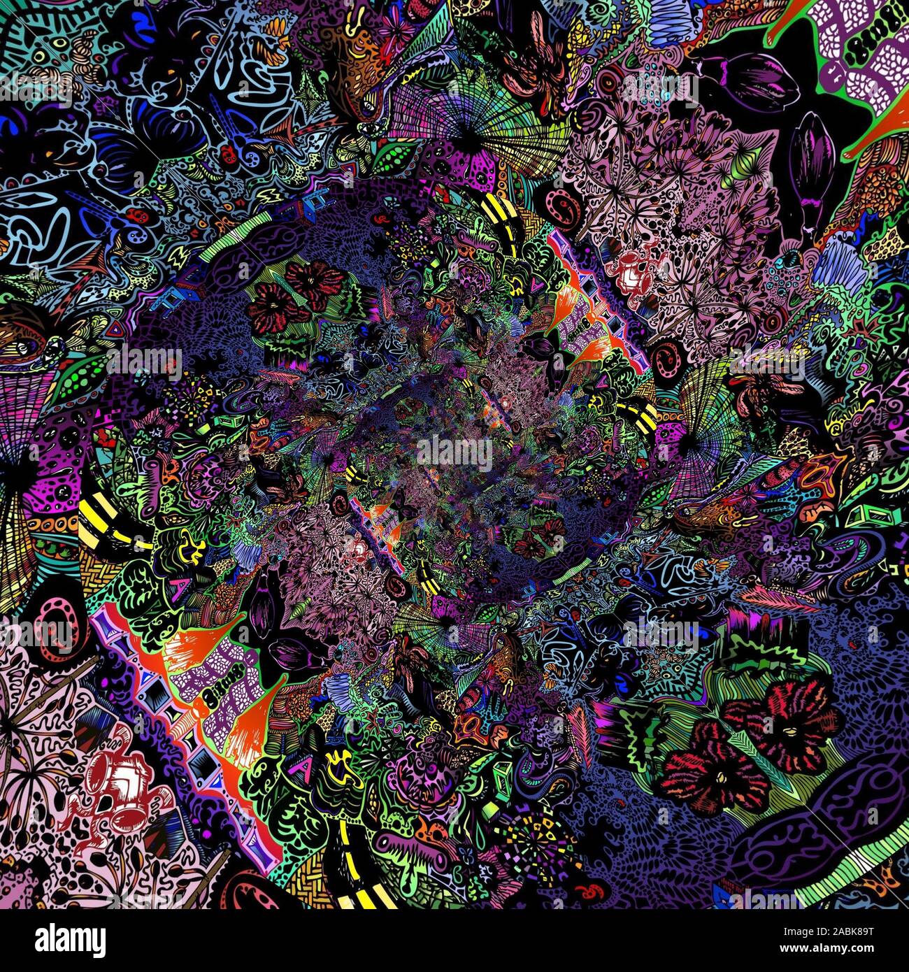 BLACK BACKGROUND ABSTRACT PATTERNS Stock Photo - Alamy