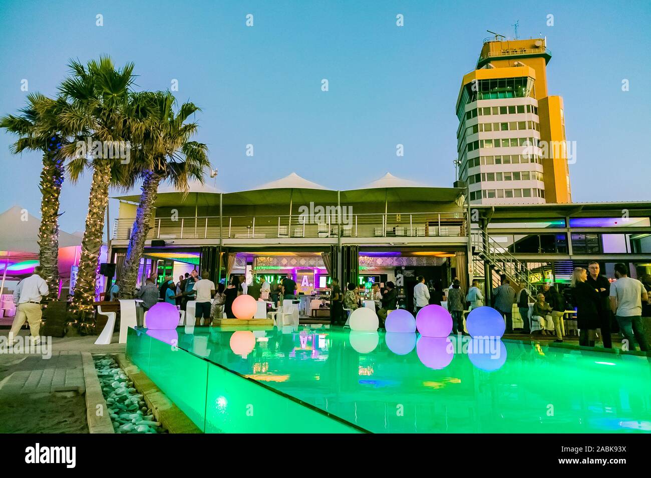 Cape Town, South Africa - October 13, 2019: Infinity Pool at the Shimmy ...