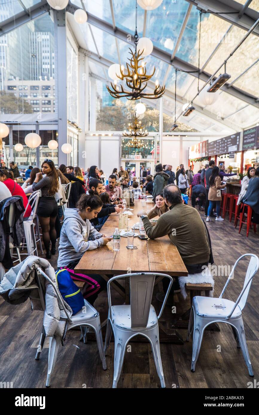 Pop up shops offers handcrafted goods. Eat and drink at the food hall ...