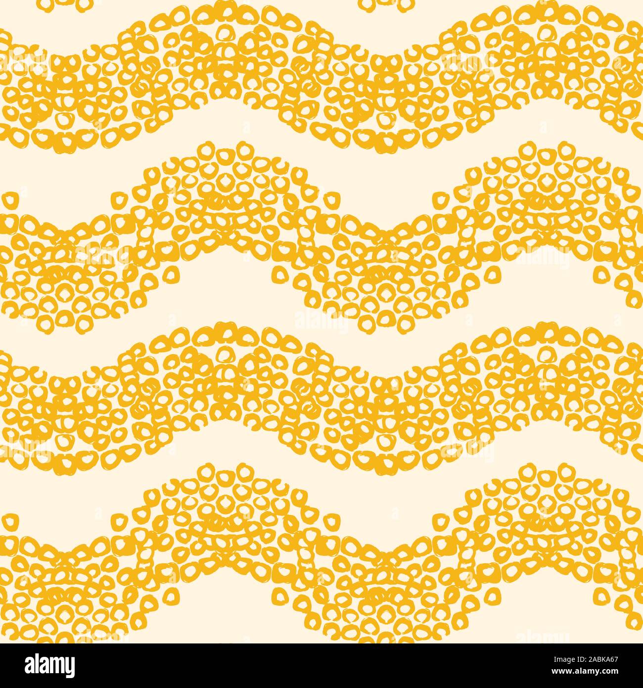 Bright yellow chevron hand drawn seamless pattern Stock Vector Image ...
