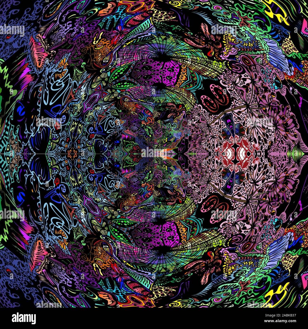 BLACK BACKGROUND ABSTRACT PATTERNS Stock Photo - Alamy