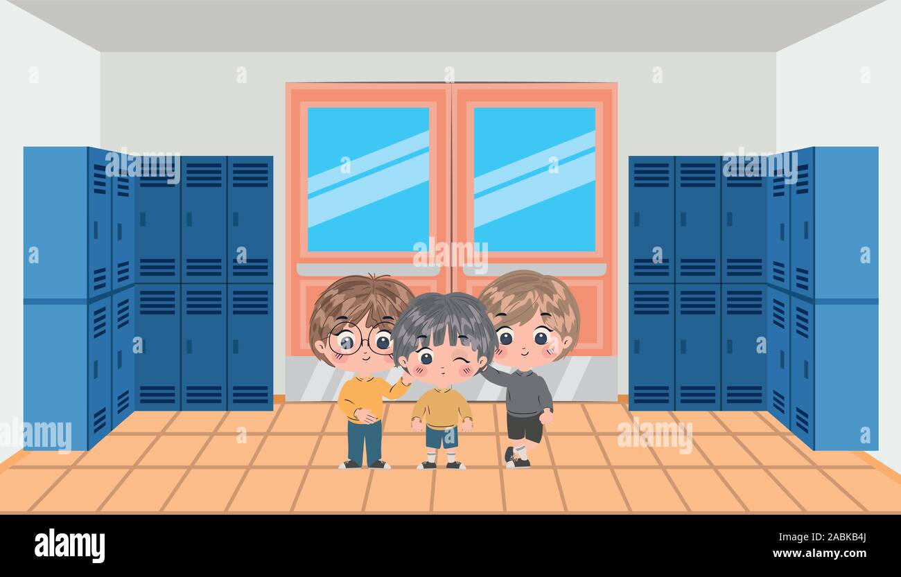 School kids cartoons vector design Stock Vector Image & Art - Alamy
