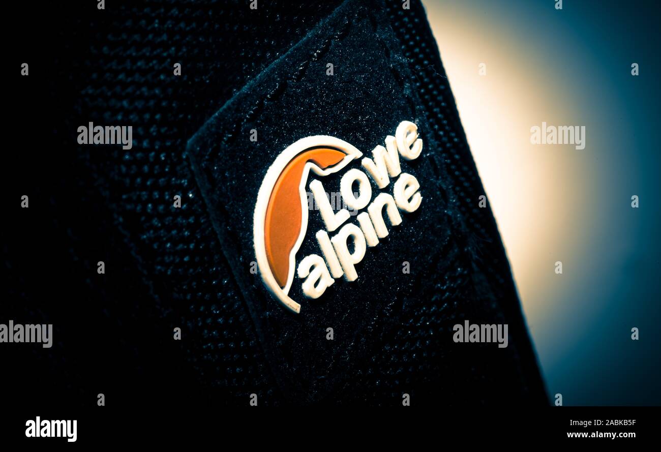 Lowe alpine logo hi-res stock photography and images - Alamy