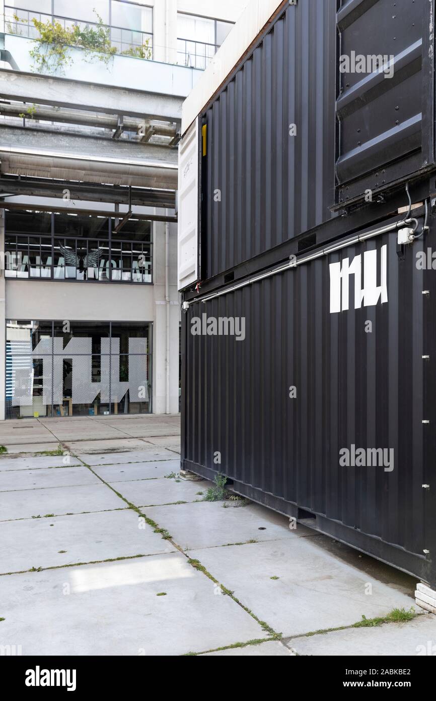 Plug in City building Strijp S Stock Photo - Alamy