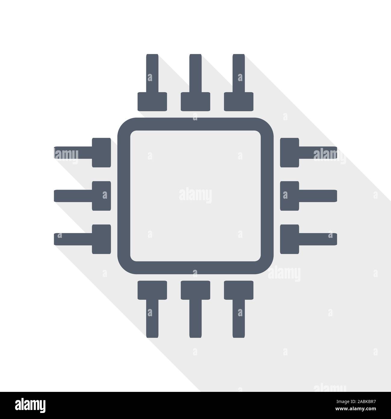 Gpu chip Stock Vector Images - Alamy