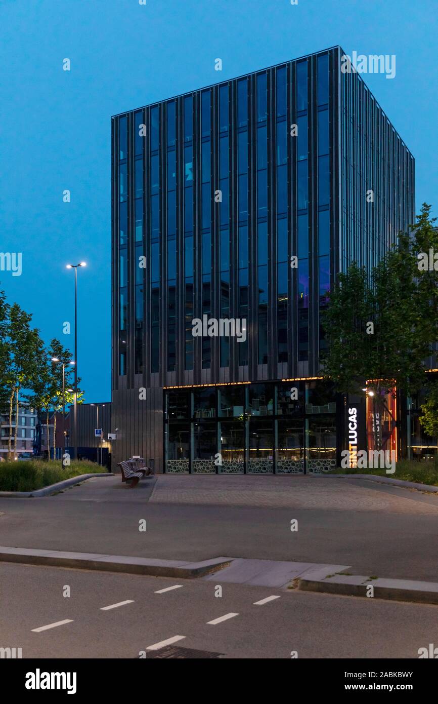 Eindhoven, The Netherlands, June 1st 2019. The exterior of the creative ...