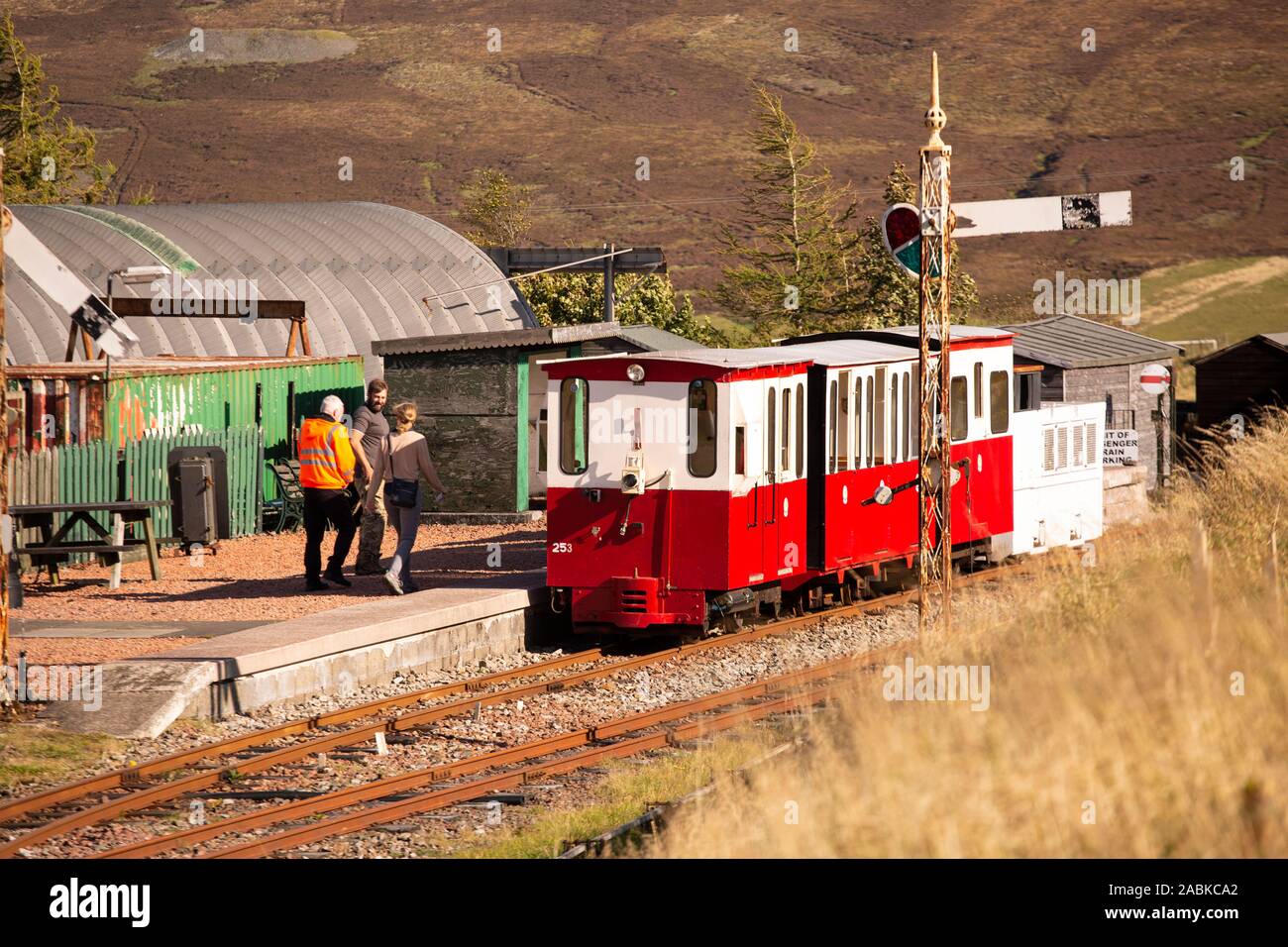 The Leadhills and Wanlockhead Railway, a 2 ft narrow gauge railway in ...