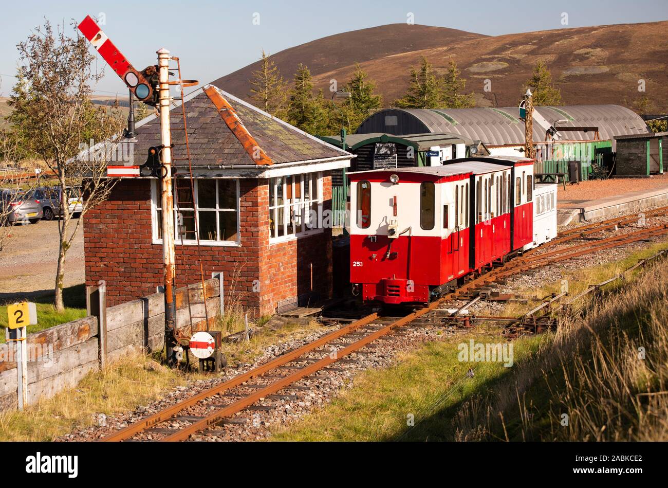 The Leadhills and Wanlockhead Railway, a 2 ft narrow gauge railway in ...