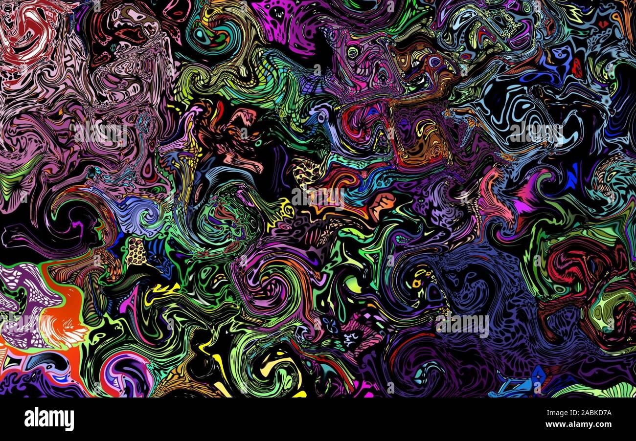 BLACK BACKGROUND ABSTRACT PATTERNS Stock Photo - Alamy