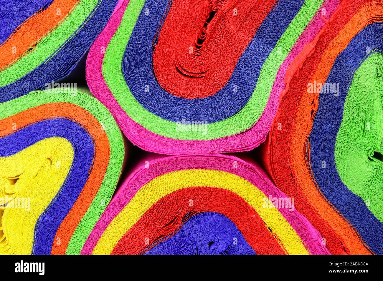 Detail blue crepe paper texture hi-res stock photography and images - Alamy