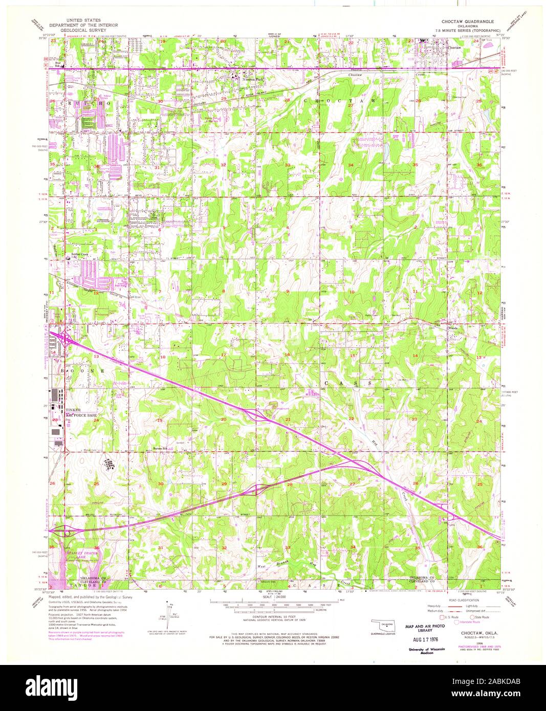 Choctaw map hi-res stock photography and images - Alamy