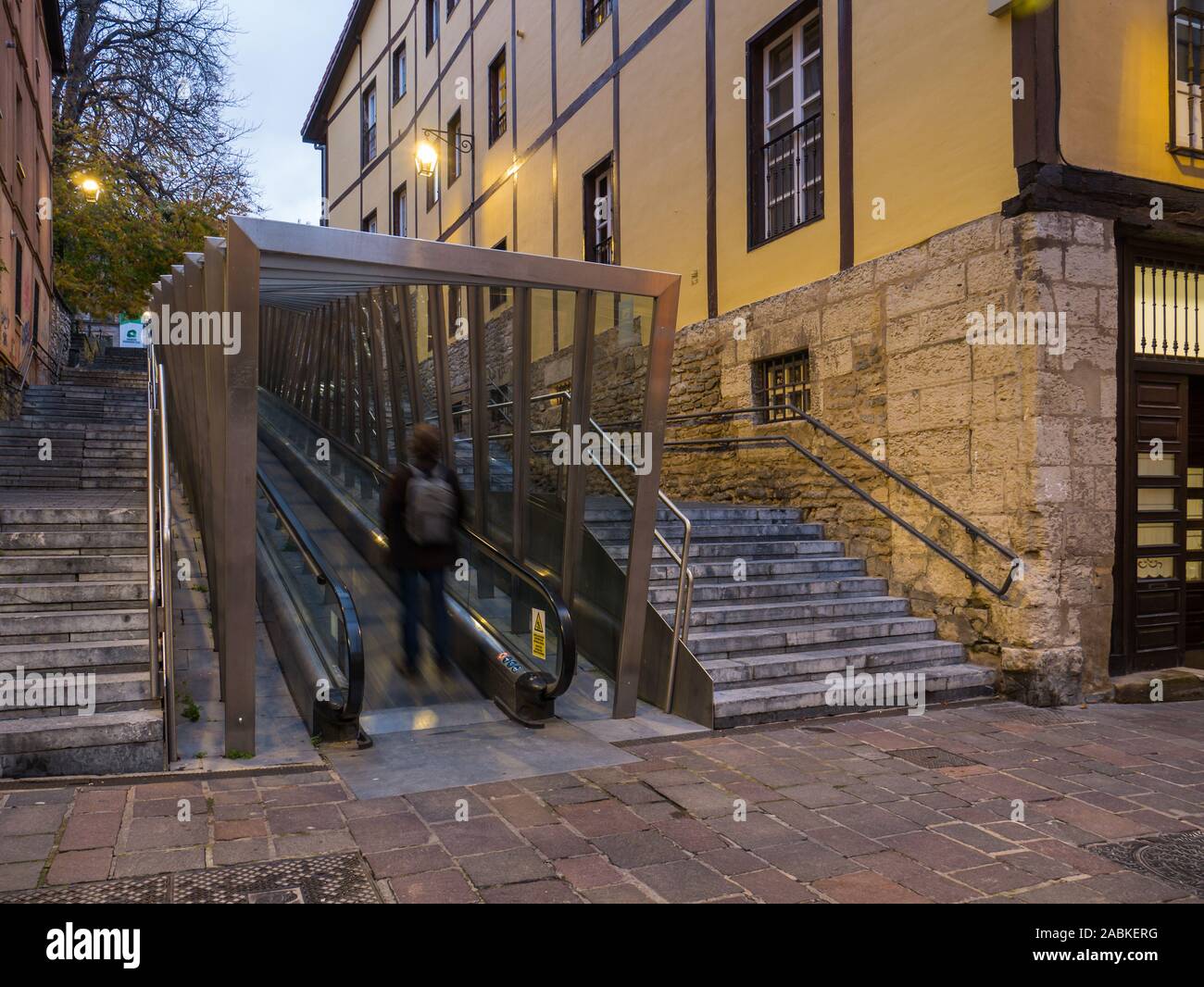 Ramp stairs hi-res stock photography and images - Alamy