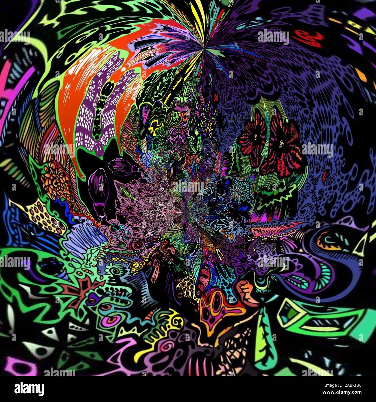 BLACK BACKGROUND ABSTRACT PATTERNS Stock Photo - Alamy