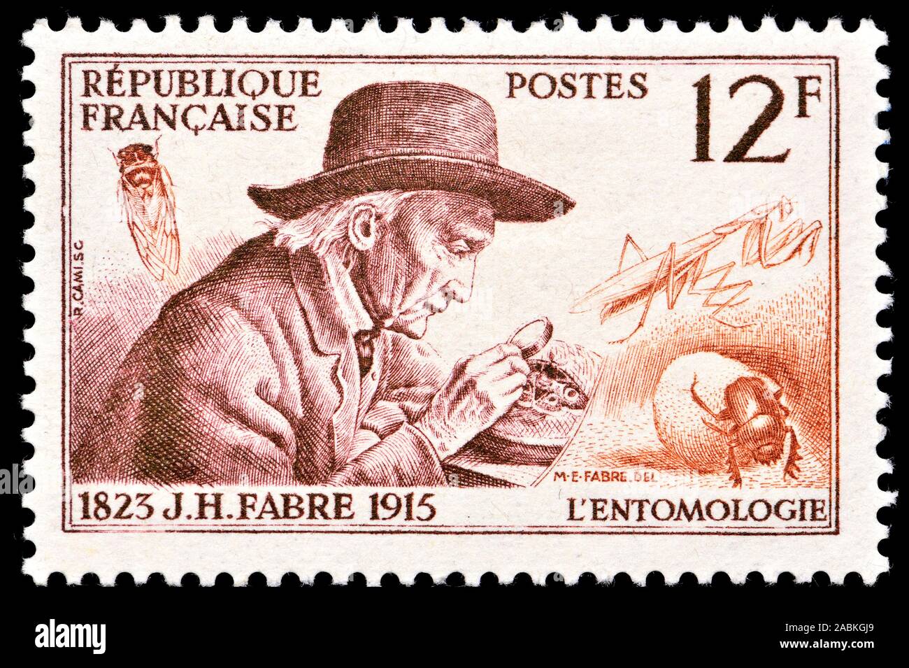 Jean henri fabre hi-res stock photography and images - Alamy