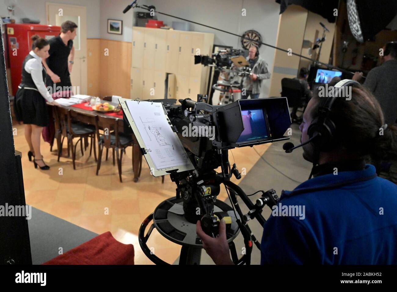 100 years Bavaria Film: in the picture shooting for the daily soap ...