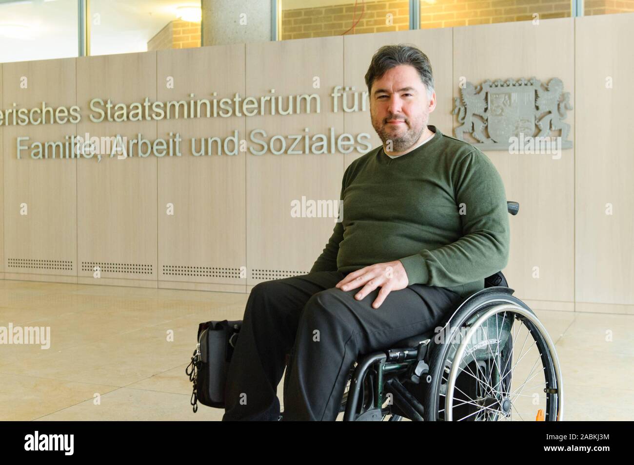 Holger Kiesel, new Representative for the Disabled of the Bavarian ...