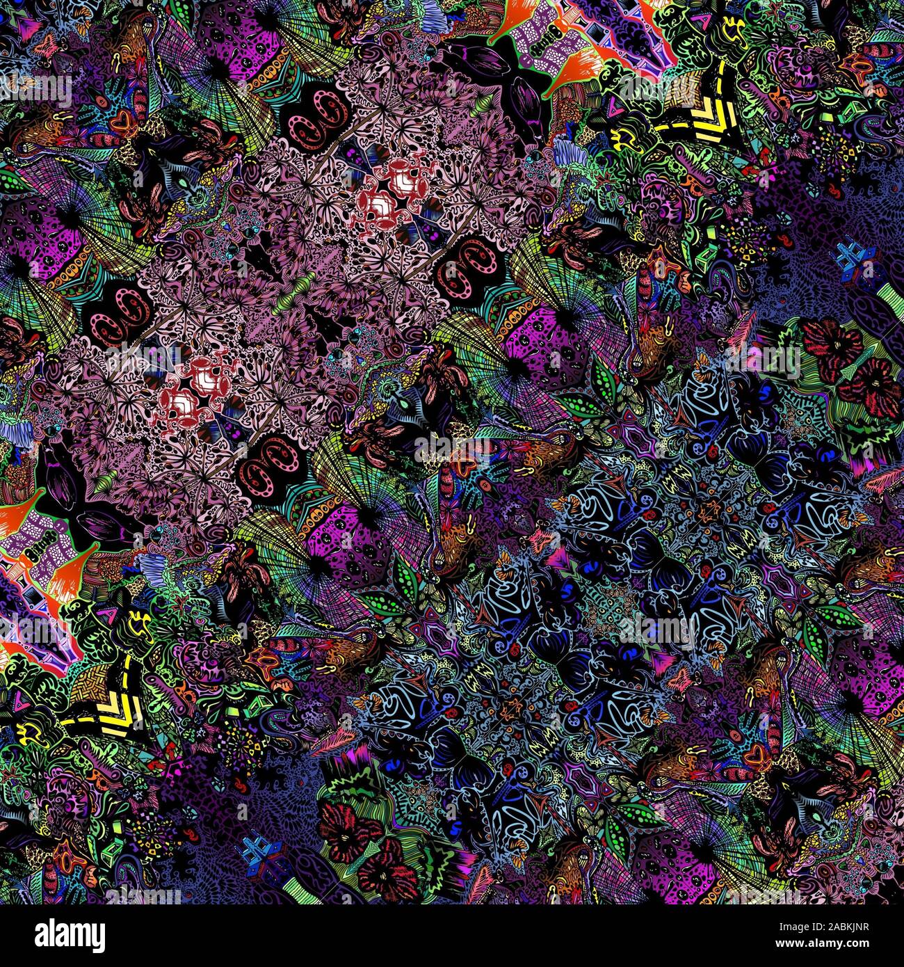 BLACK BACKGROUND ABSTRACT PATTERNS Stock Photo - Alamy