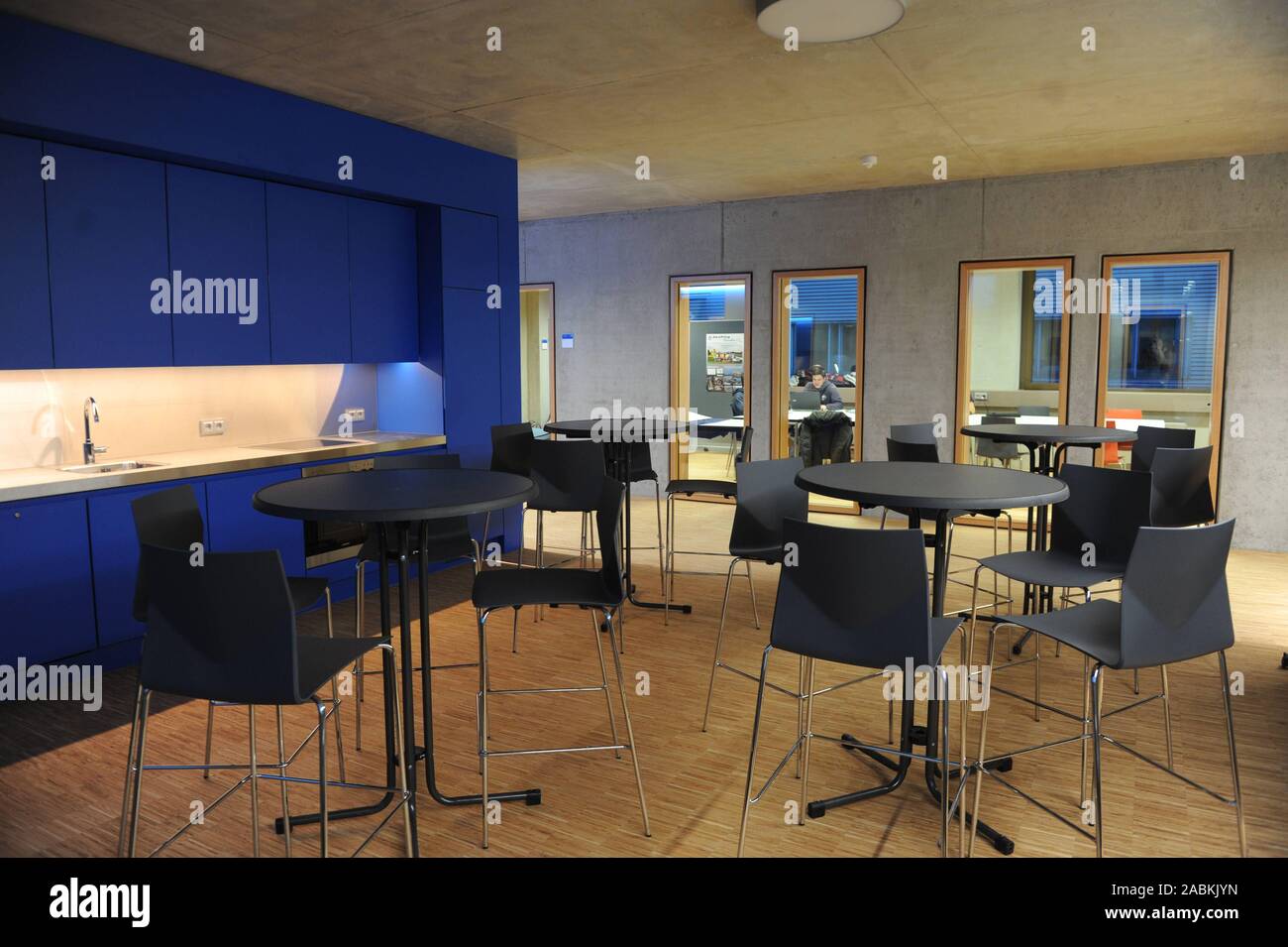 The new building "StudiTUM" of the TUM at the Campus Garching is an ...