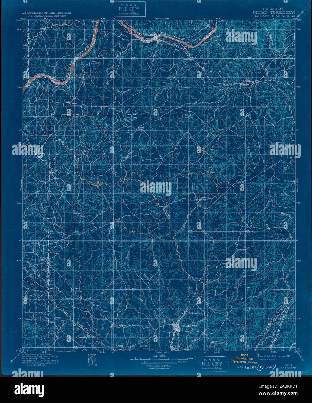 Map of coalgate hi-res stock photography and images - Alamy