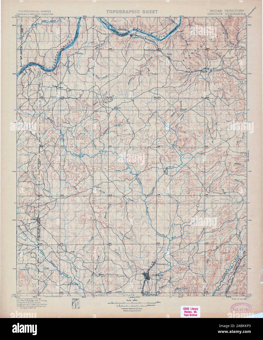 Map of coalgate hi-res stock photography and images - Alamy