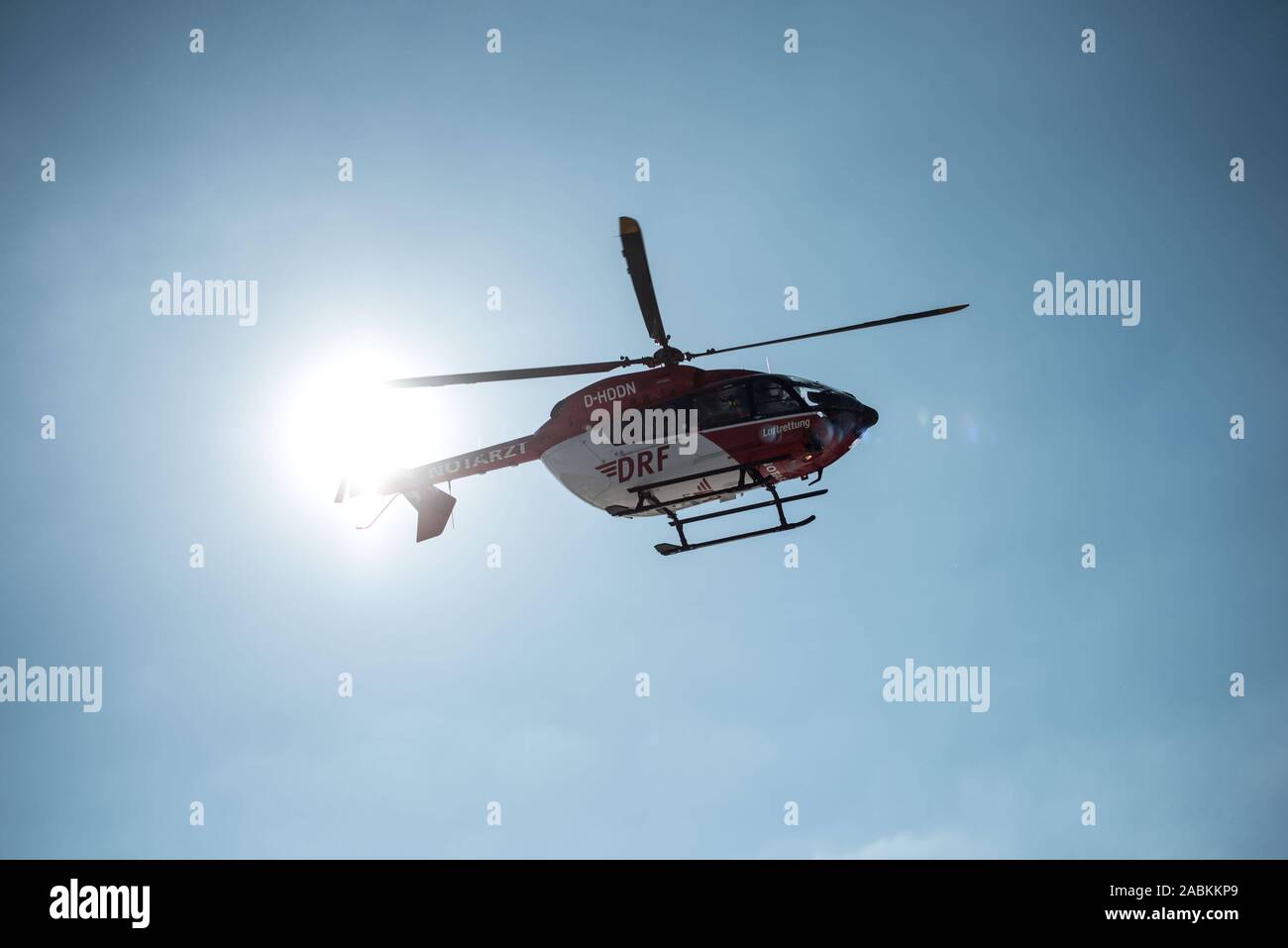 The German Air Rescue Service presents its new rescue helicopter ...