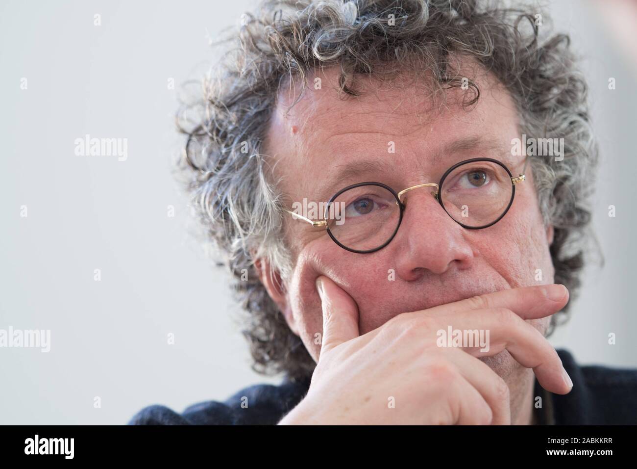 Ingo Schulze, German writer, curator of the Munich Literature Festival ...