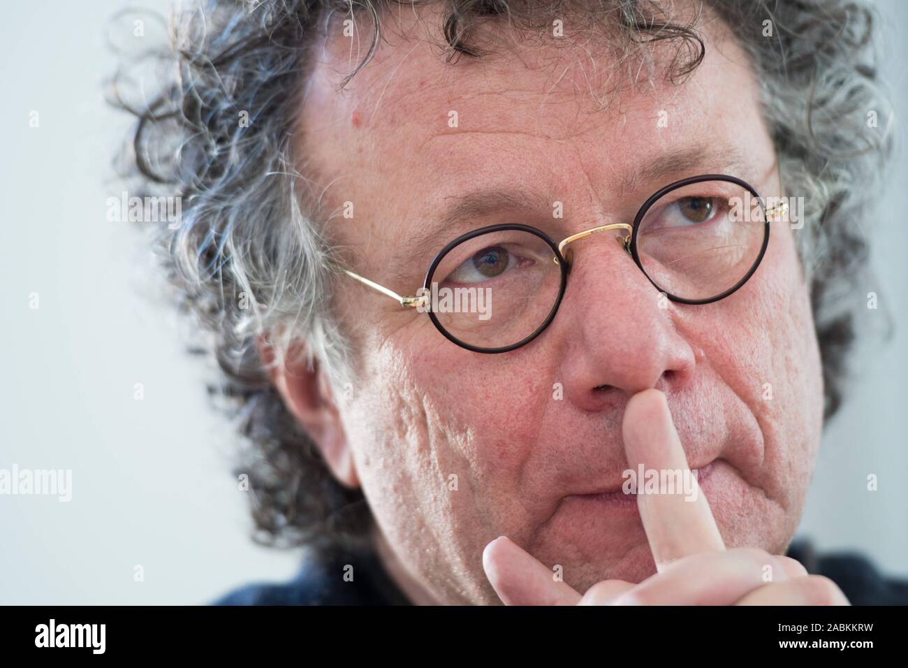 Ingo Schulze, German writer, curator of the Munich Literature Festival ...