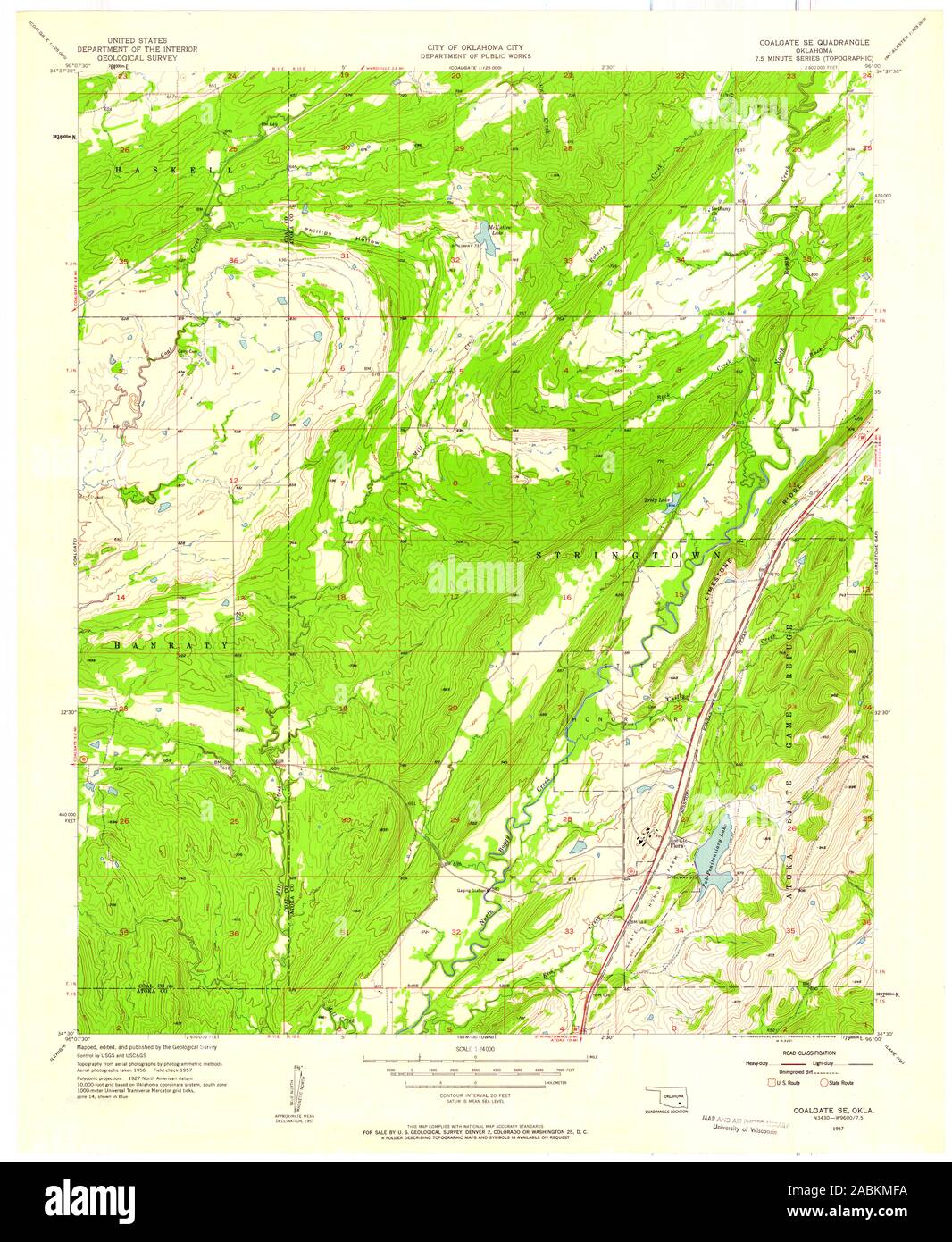 Map of coalgate hi-res stock photography and images - Alamy
