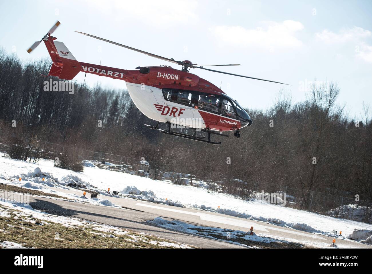 The German Air Rescue Service presents its new rescue helicopter ...