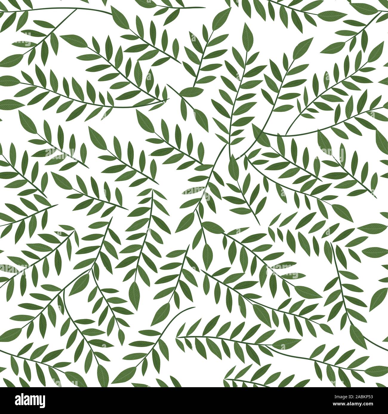 Isolated leaves background vector design Stock Vector Image & Art - Alamy