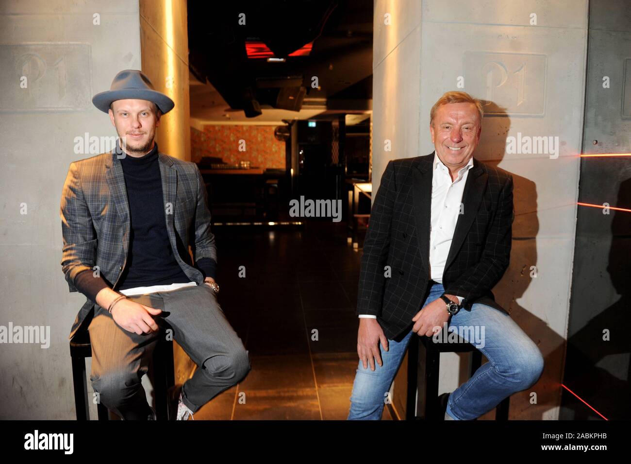 35 years discotheque P1 in Munich: in the picture partner Franz Rauch ...