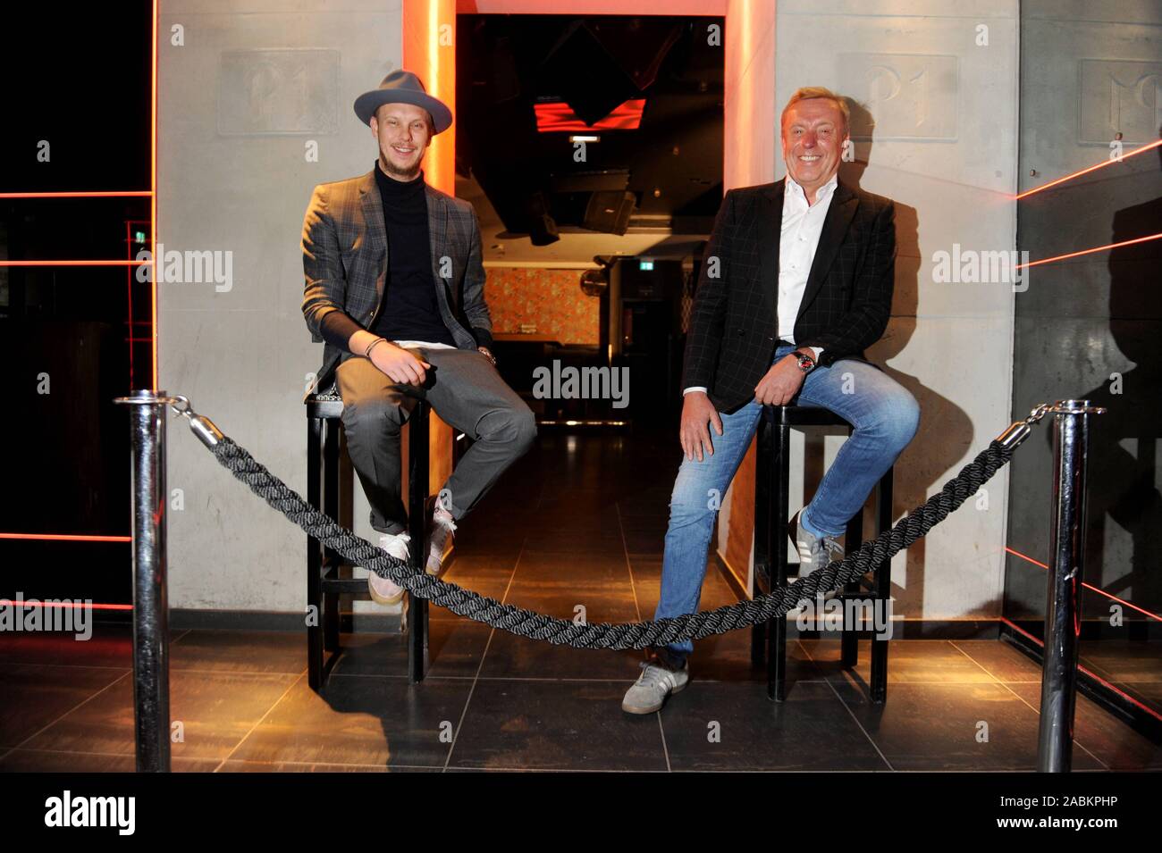 35 years discotheque P1 in Munich: in the picture partner Franz Rauch ...