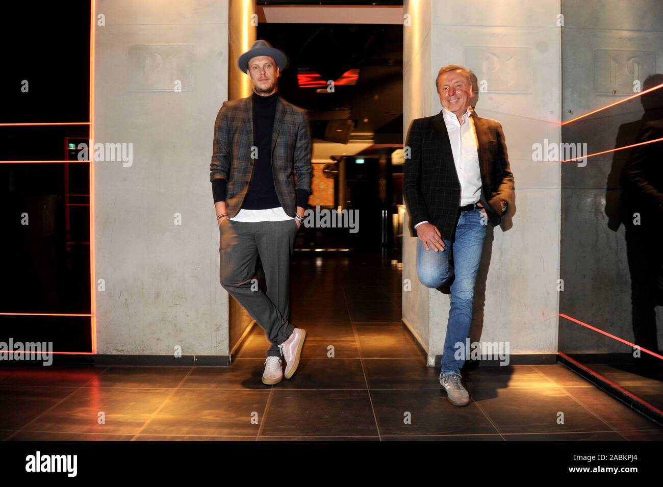 35 years discotheque P1 in Munich: in the picture partner Franz Rauch ...