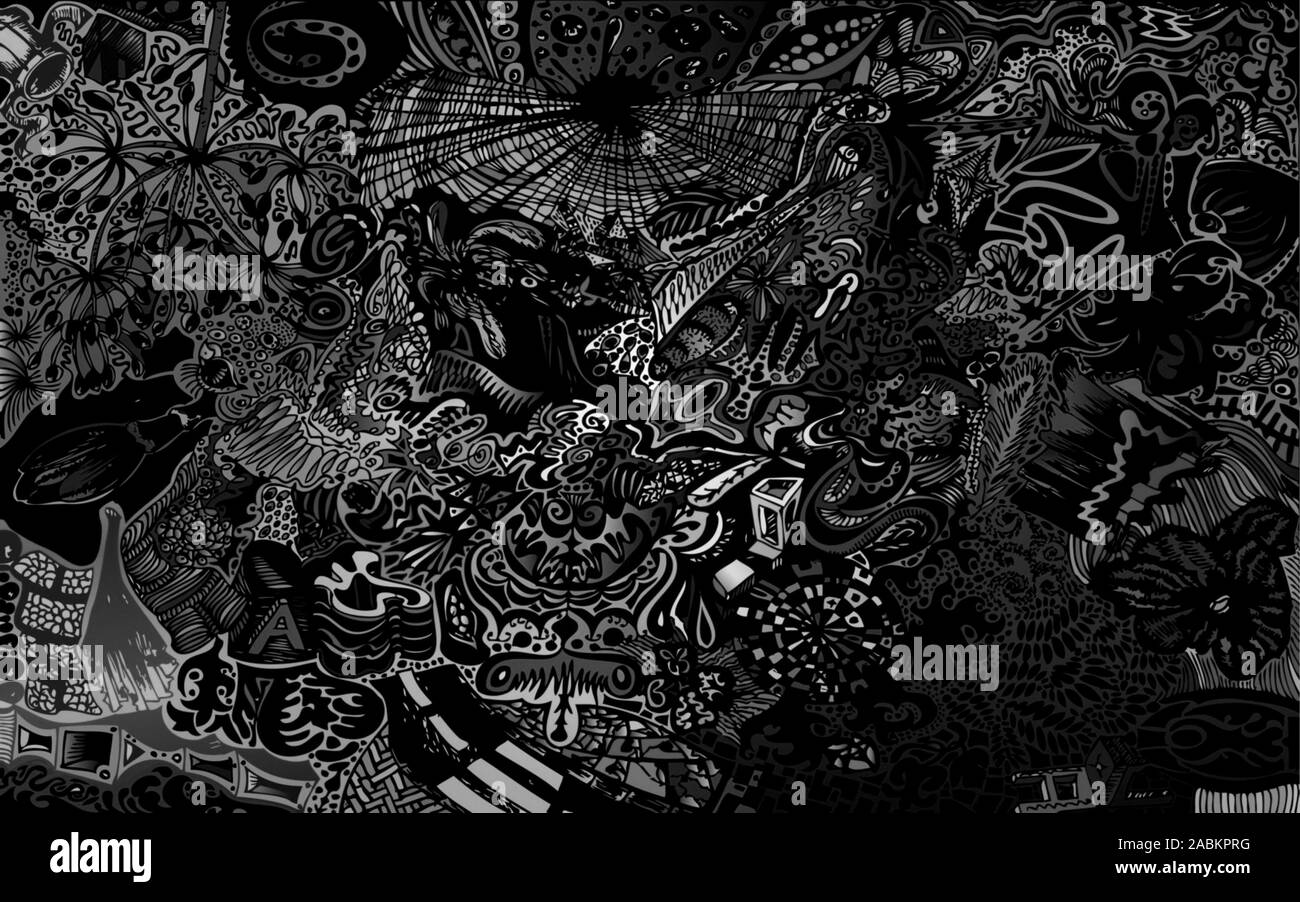 BLACK BACKGROUND ABSTRACT PATTERNS Stock Photo - Alamy