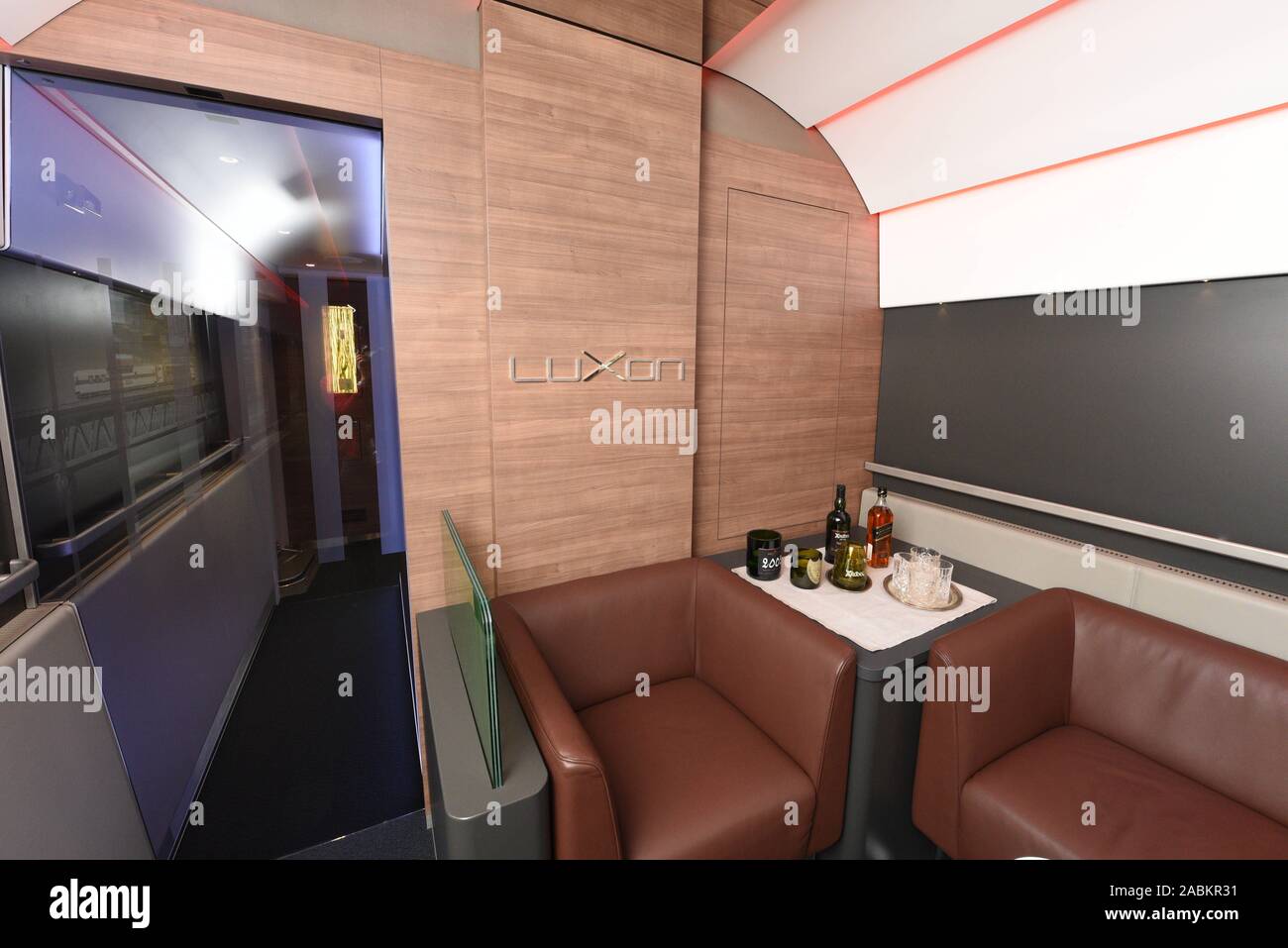 The luxury train "Luxon" from the company "Rail Adventure". Here is the ...