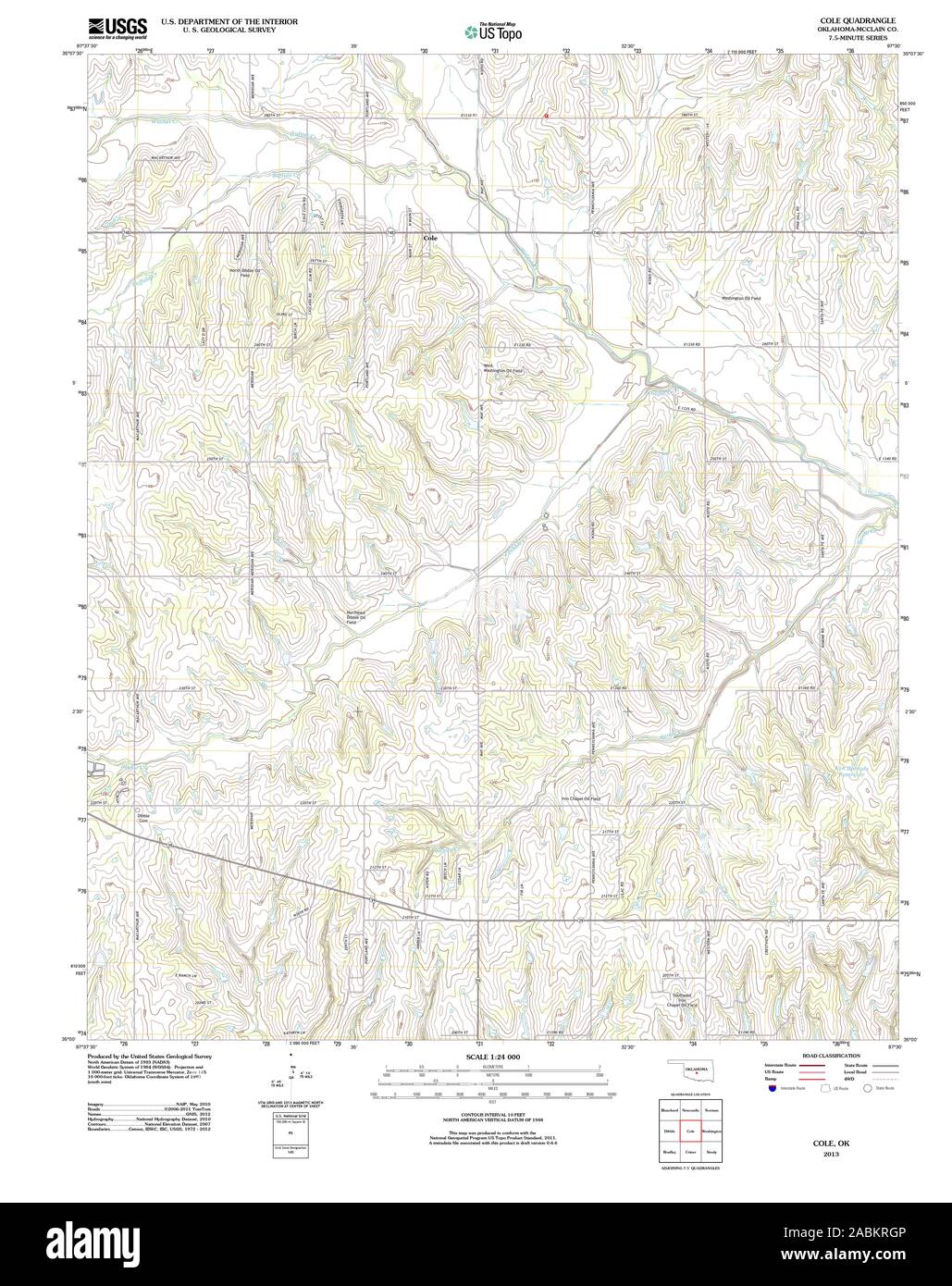Map of cole hi-res stock photography and images - Alamy