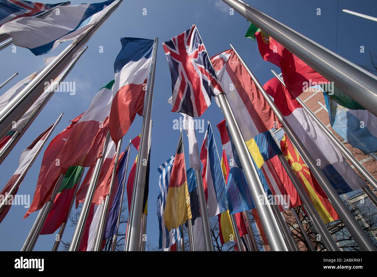 European countries flags hi-res stock photography and images - Alamy