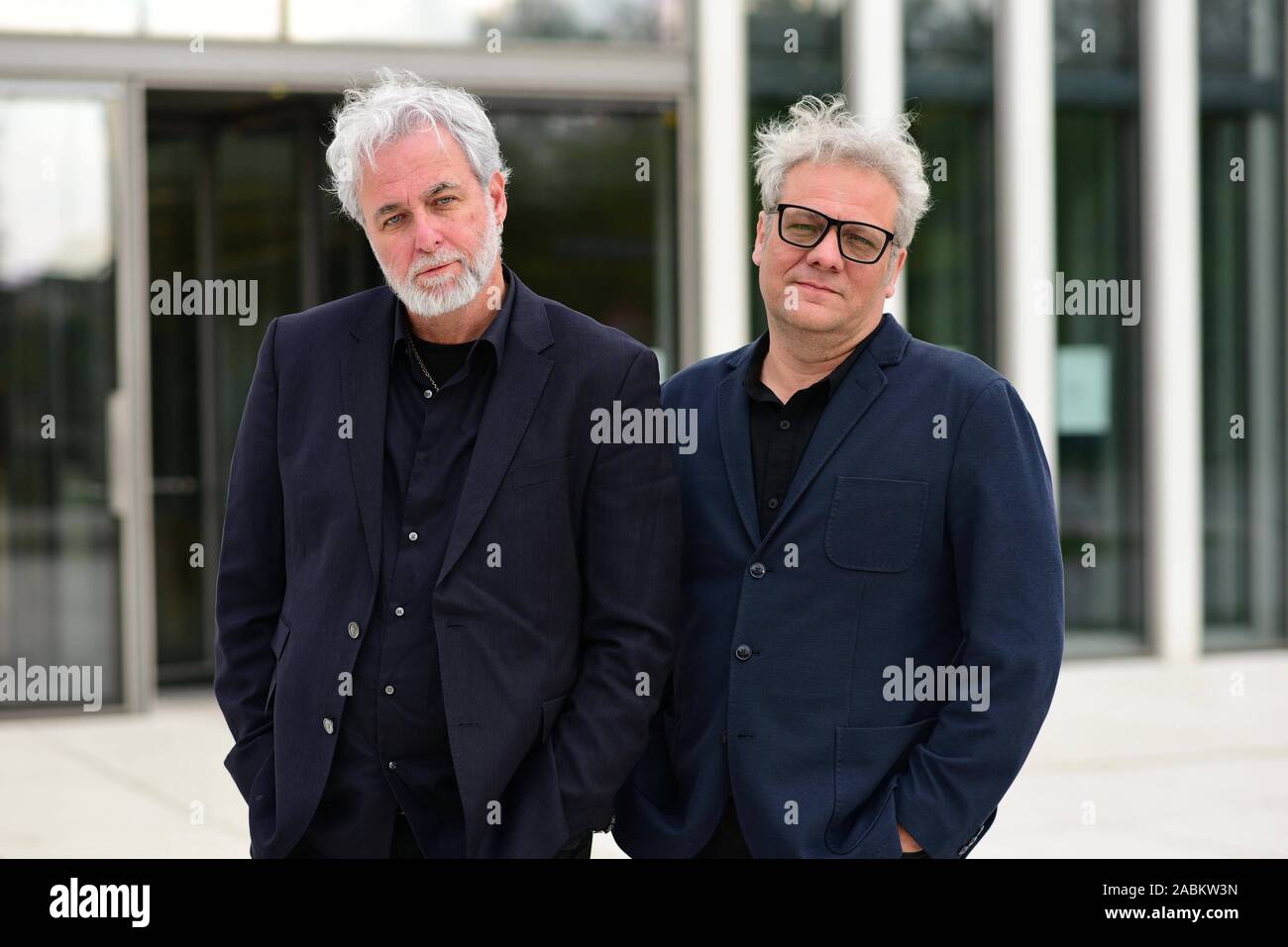 The two Israeli authors and filmmakers Ari Folman (l.) and David ...