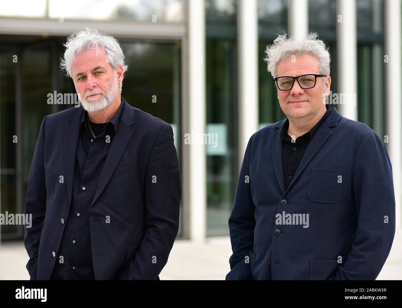 The two Israeli authors and filmmakers Ari Folman (l.) and David ...