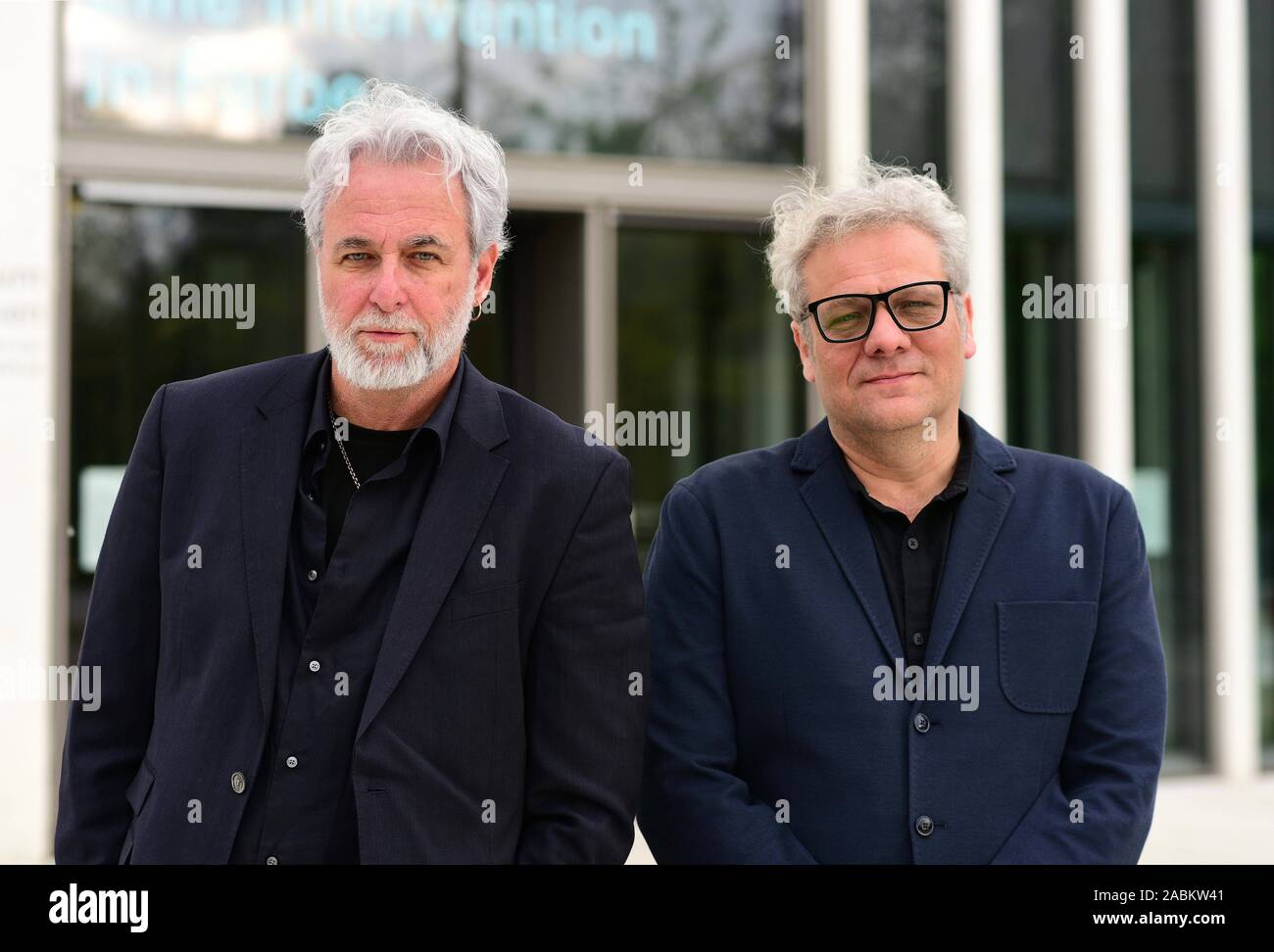 The two Israeli authors and filmmakers Ari Folman (l.) and David ...