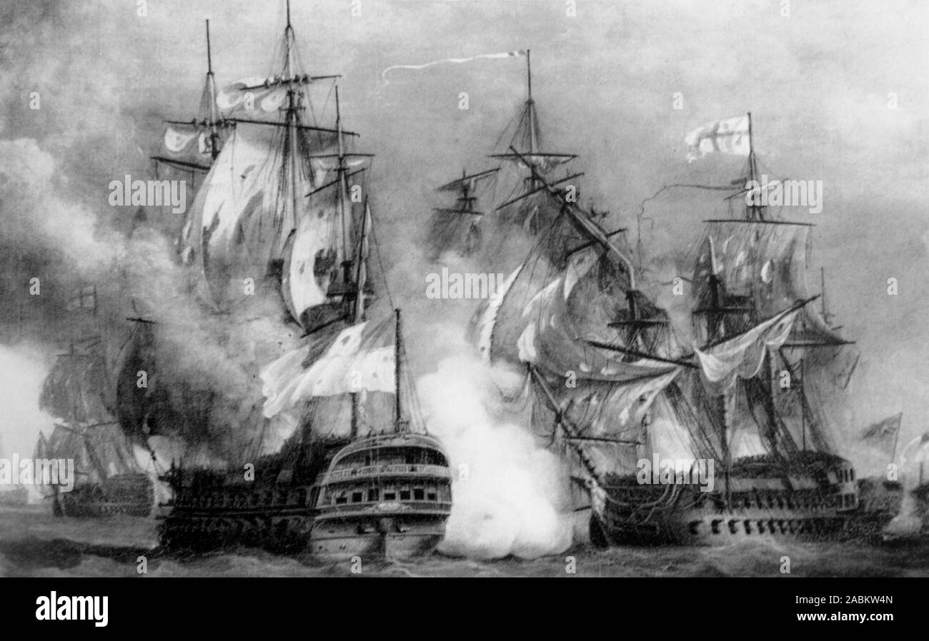 Hms Victory Sails High Resolution Stock Photography and Images - Alamy