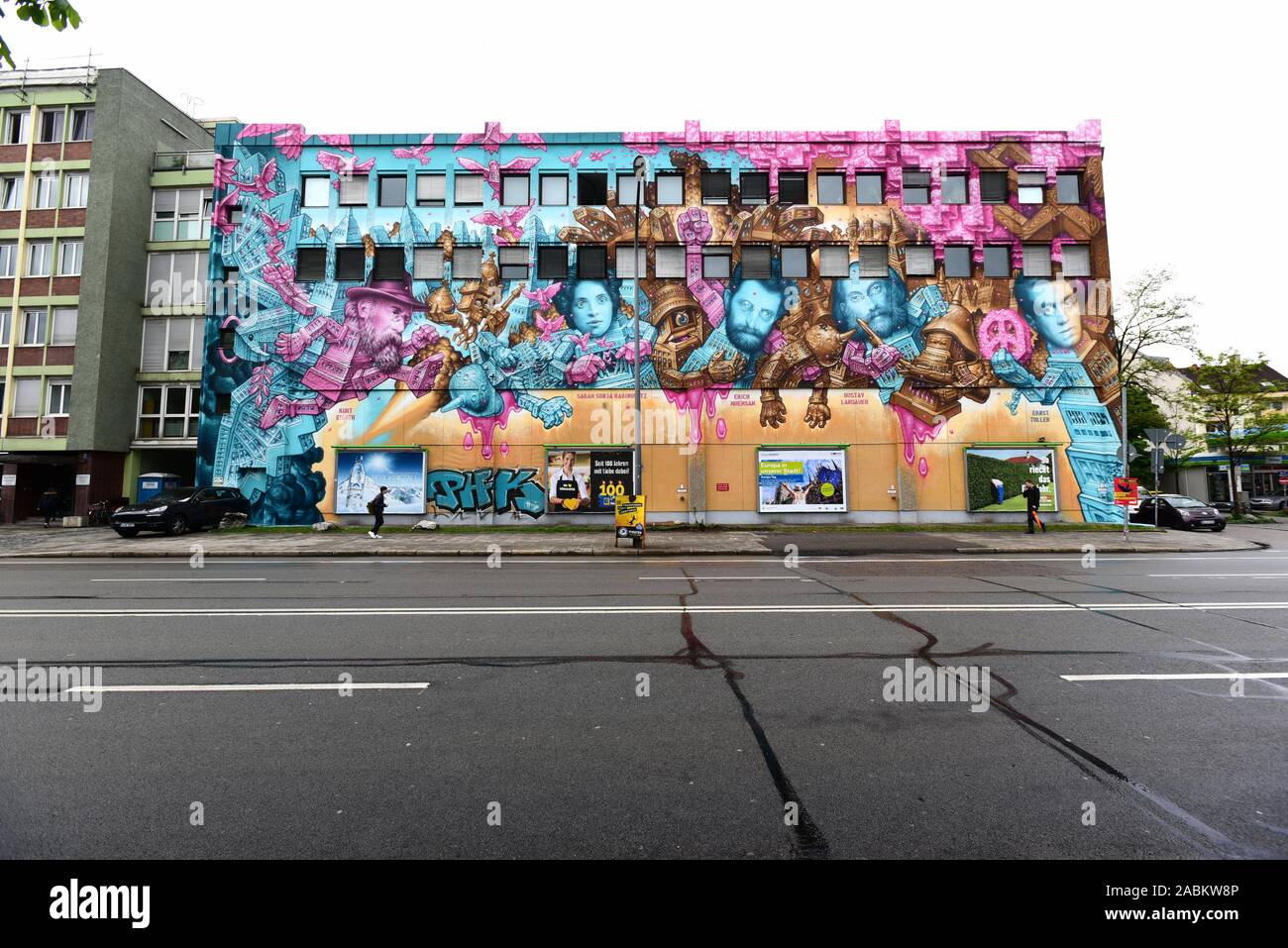 Remembrance of the Munich soviet republic of 1919: The artist WON ABC ...