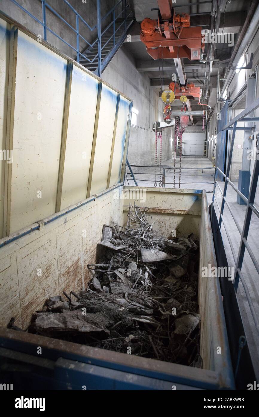 Disposal of residual waste by the municipal waste management company ...